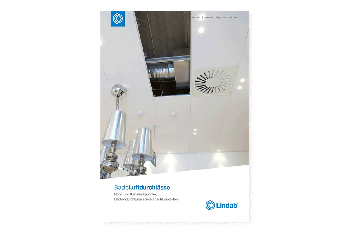 Broschüre Basic-Luftdurchlässe