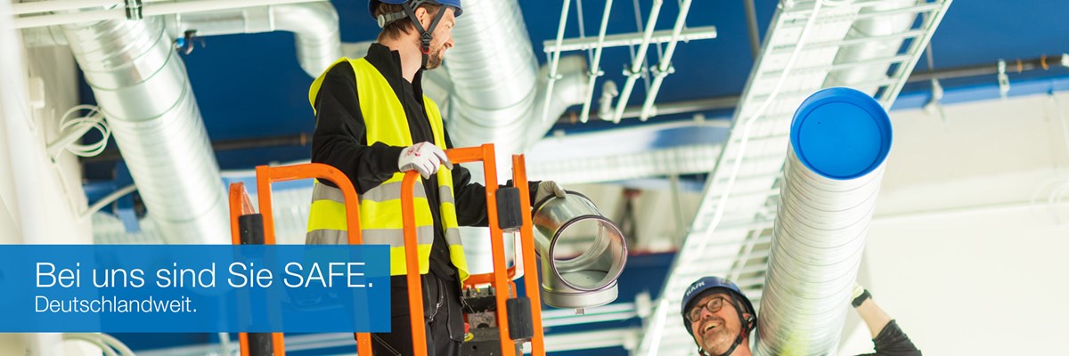 Luftleitungssystem Lindab Safe – direkt vom Experten